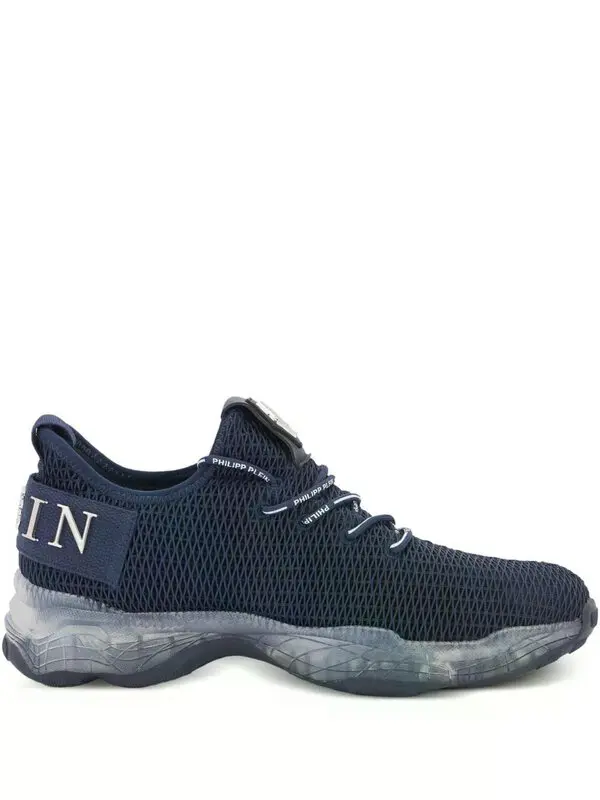 Philipp Plein Logo-plaque Sneakers - Blue