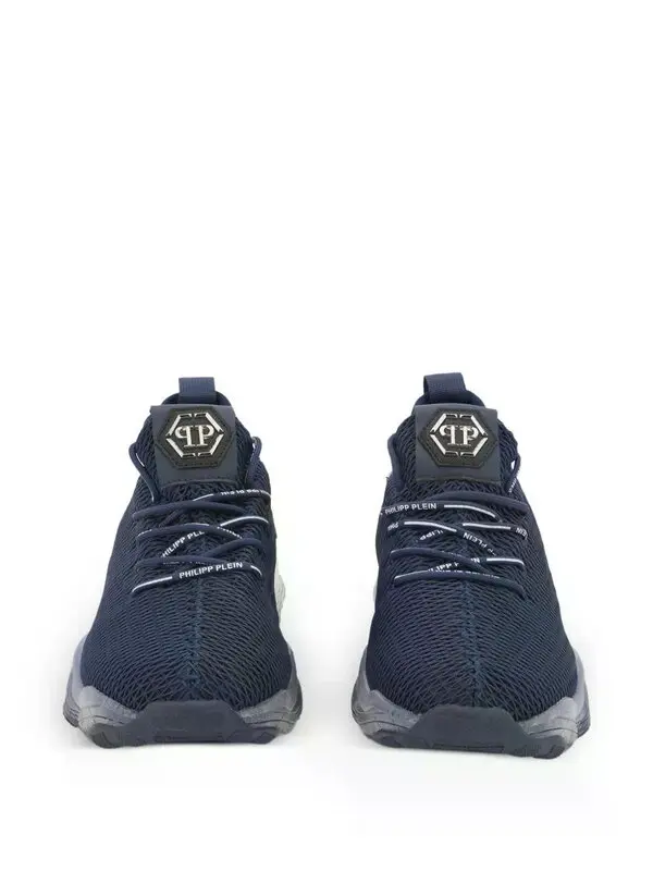 Philipp Plein Logo-plaque Sneakers - Blue