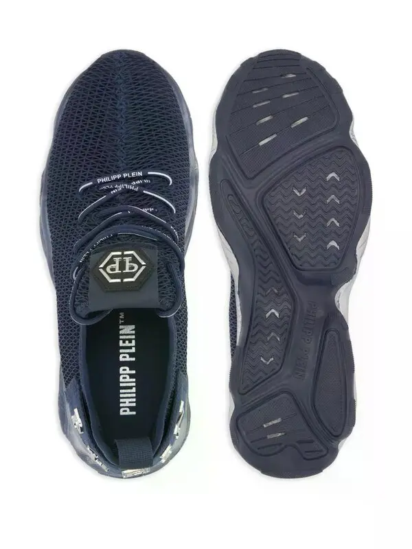Philipp Plein Logo-plaque Sneakers - Blue