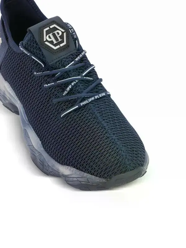 Philipp Plein Logo-plaque Sneakers - Blue