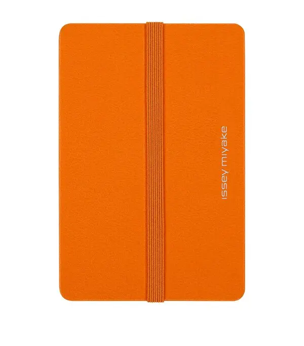 MOLESKINE X Miyake Design Studio Business Card Holder - Orange
