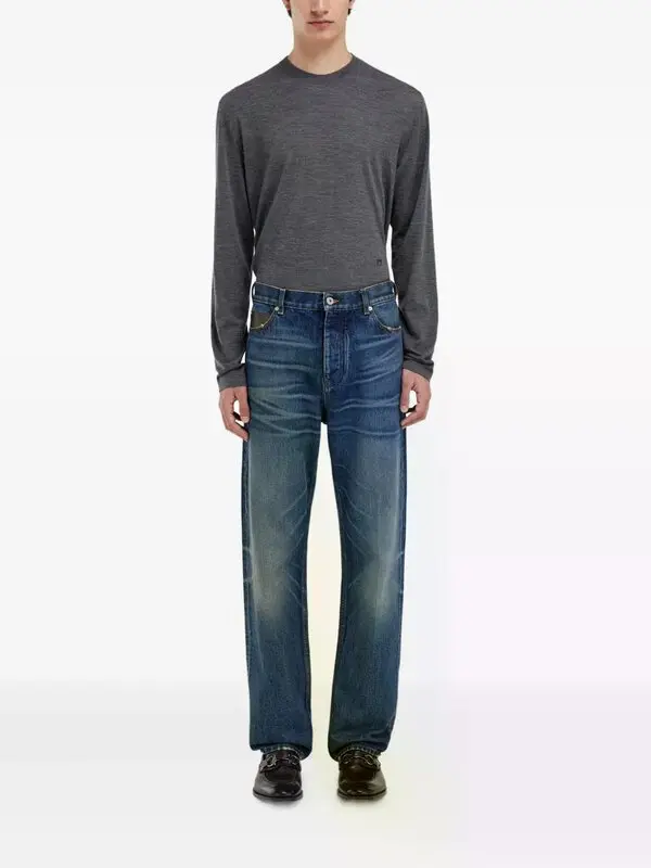 FERRAGAMO Five-pocket Cotton Jeans