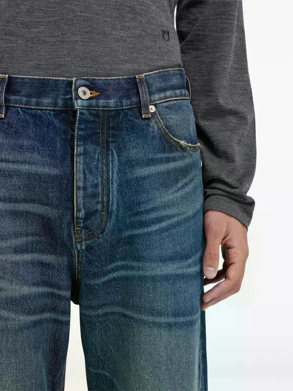 FERRAGAMO Five-pocket Cotton Jeans