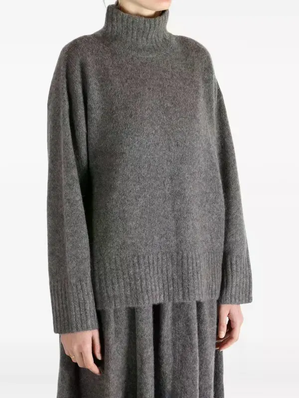 YANGKEHAN Roll Neck Top