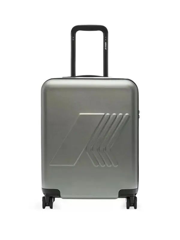 K-WAY Eudoxie Striped Suitcase