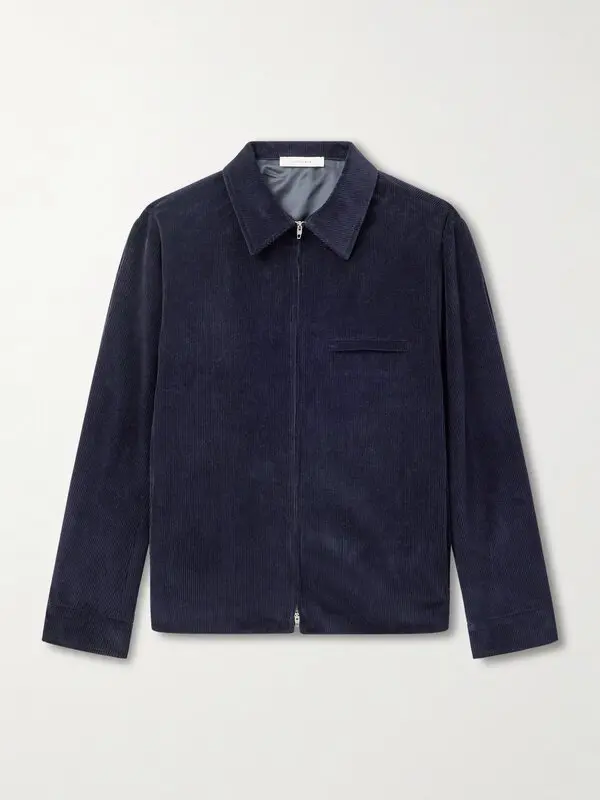 UMIT BENAN Quebec Cotton And Cashmere-blend Corduroy Jacket