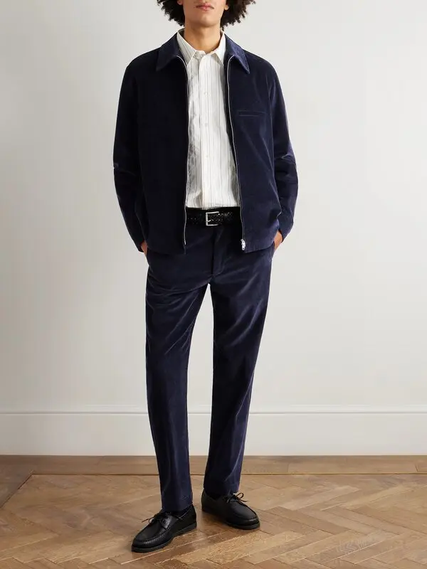 UMIT BENAN Quebec Cotton And Cashmere-blend Corduroy Jacket