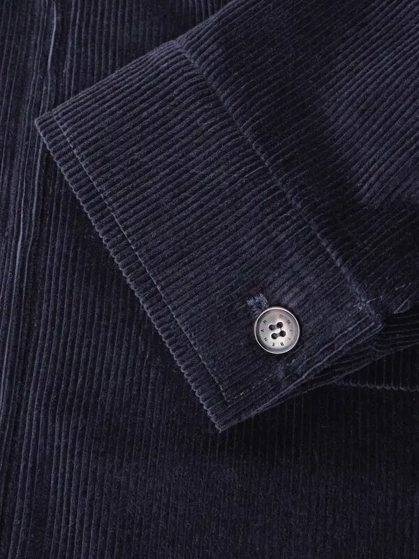 UMIT BENAN Quebec Cotton And Cashmere-blend Corduroy Jacket