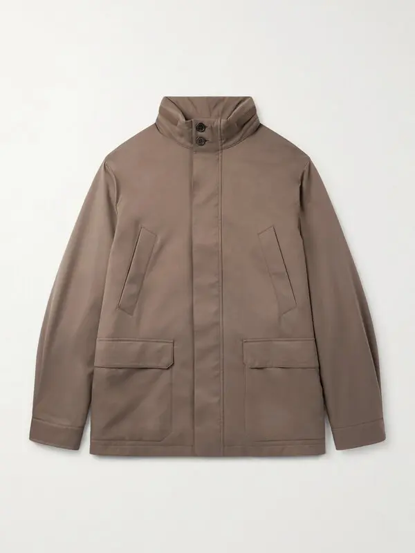 Zegna Morotin 250cc Shell Hooded Field Jacket