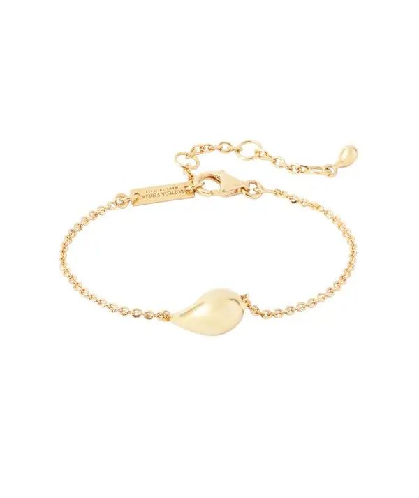 Bottega Veneta Plated Silver Bracelet - Gold