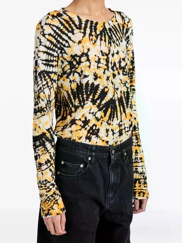 Proenza Schouler Mia Long-sleeve Top - Yellow