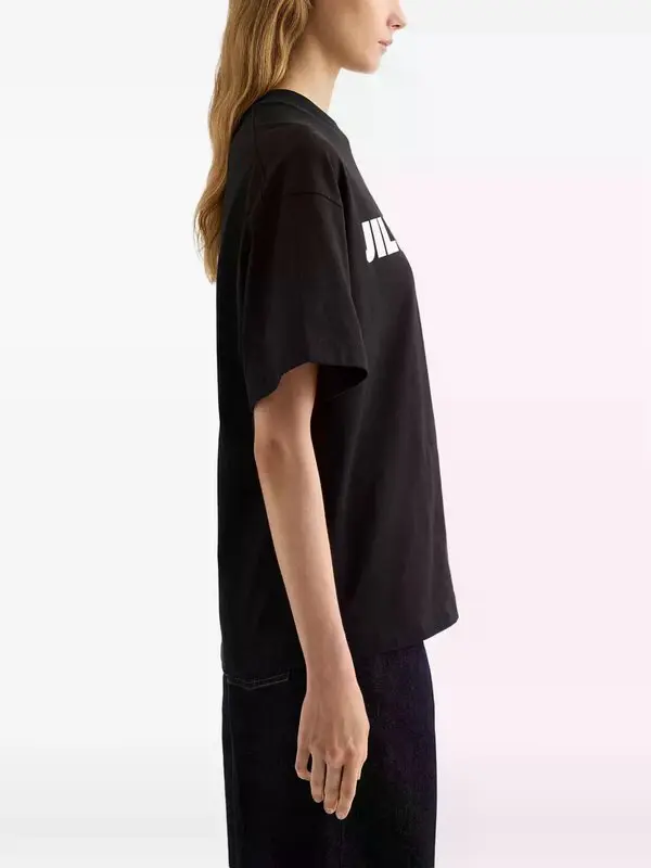 JIL SANDER Logo-print Short-sleeve T-shirt - Black