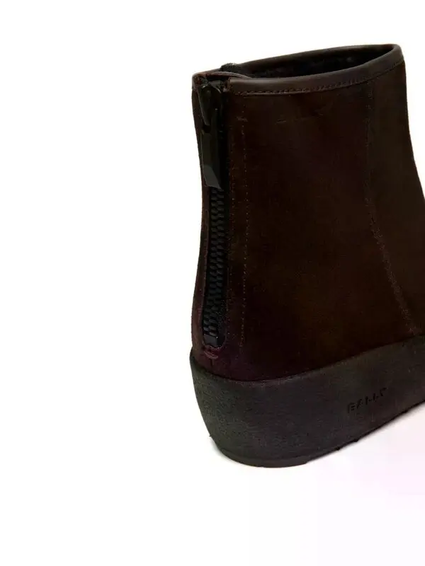 Bally Curling Boots - Brown