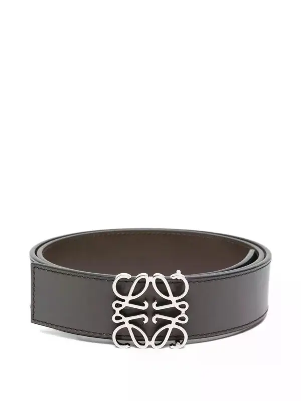 Loewe Reversible Anagram Belt - Grey