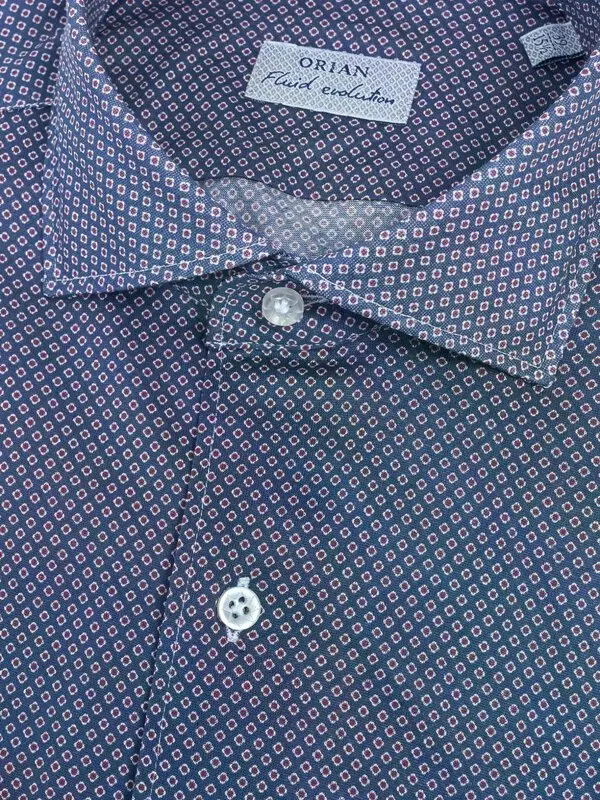 ORIAN Button-fastening Shirt - Blue