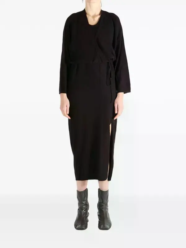 YANGKEHAN Wrap Split Dress