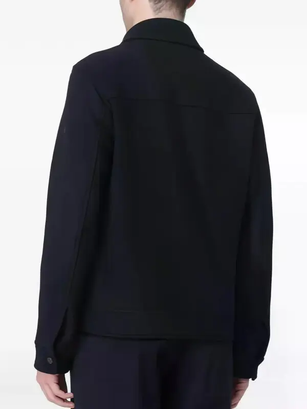 MANUEL RITZ Chest-pocket Zip-fastening Jacket