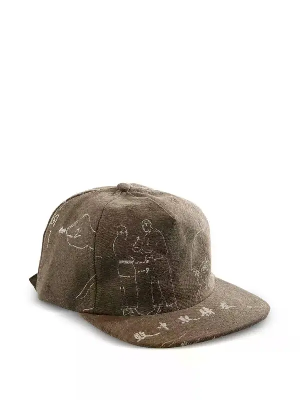 D-R-G-N Meditations Graphic Baseball Cap
