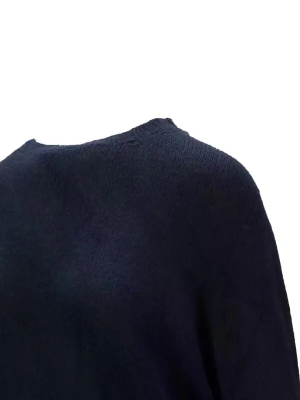 LA ROSE Crew-neck Sweater - Blue