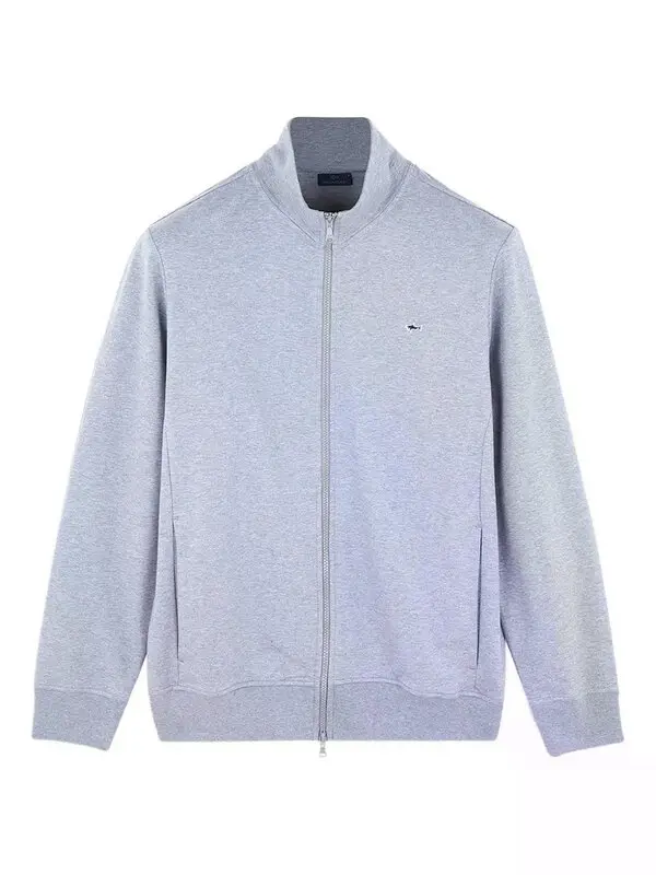Paul & Shark Zip-up Fleece Sweatshirt - Grey