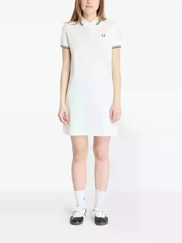 Fred Perry Polo-collar Mini Dress