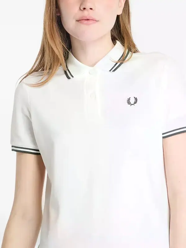 Fred Perry Polo-collar Mini Dress
