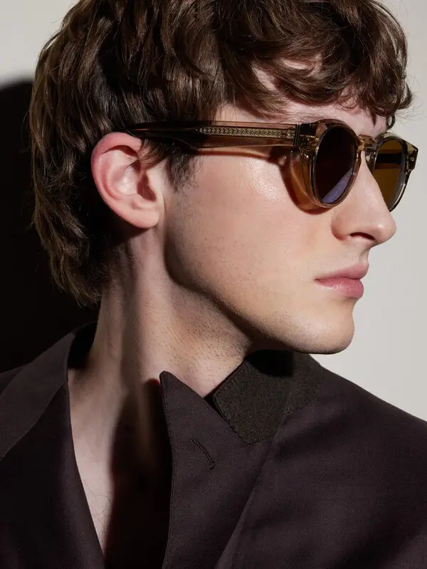 Oliver Spencer Hayton Round-frame Sunglasses