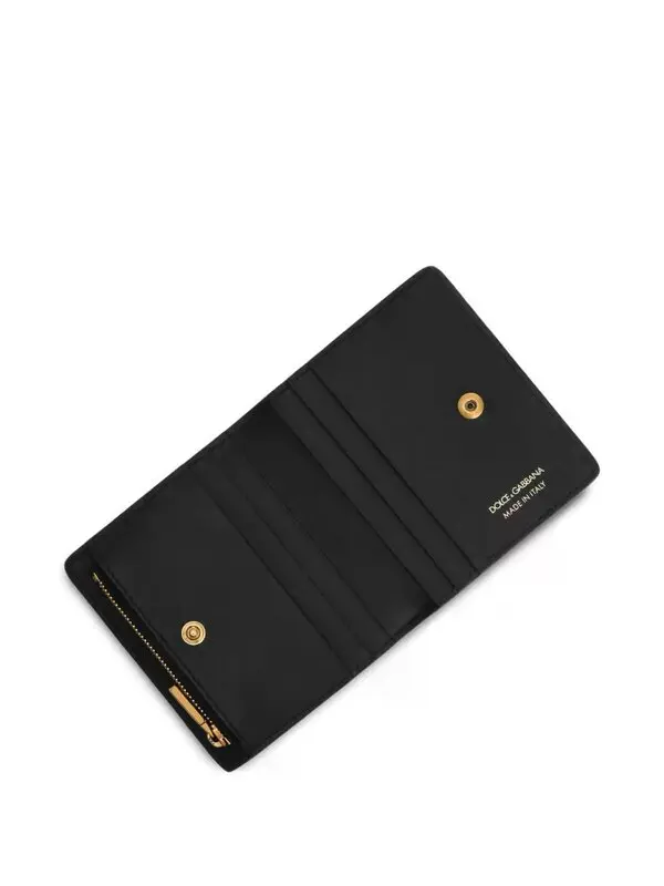 Dolce & Gabbana Logo-plaque Zip Wallet