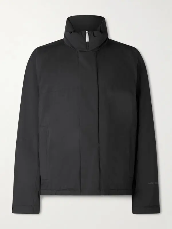 Herno Padded Shell Hooded Jacket - Black