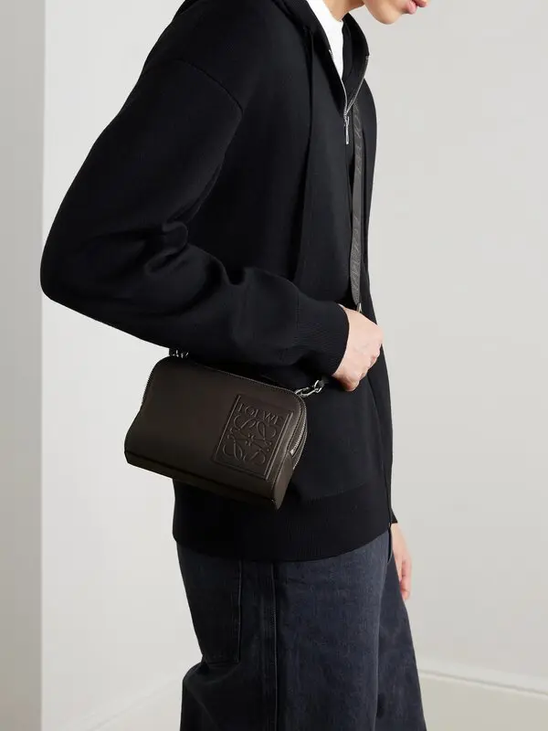 Loewe Camera Mini Leather Messenger Bag