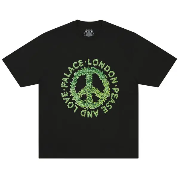 PALACE Pease And Love T-shirt - Black