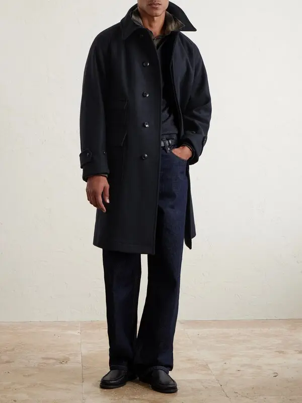 KAPTAIN SUNSHINE Traveller Wool Coat
