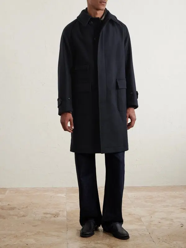 KAPTAIN SUNSHINE Traveller Wool Coat