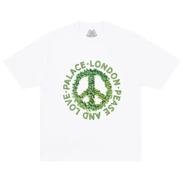 PALACE Pease And Love T-shirt - White