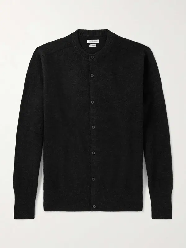KAPTAIN SUNSHINE Cashmere Cardigan - Charcoal