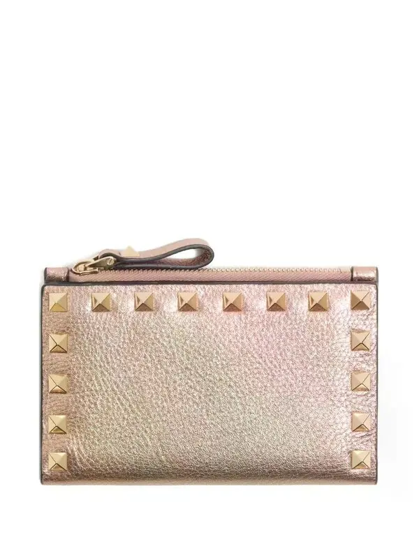 Valentino Garavani Rockstud Card Holder - Pink