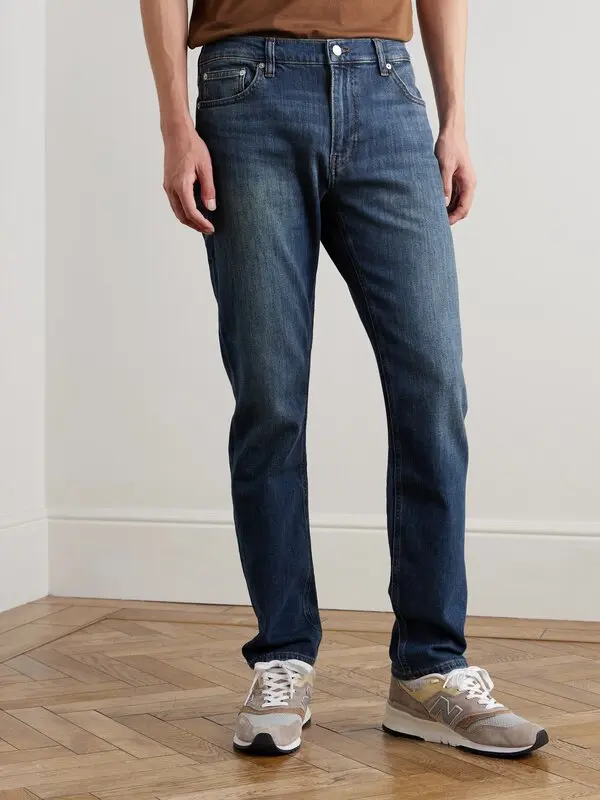 FRAME The Modern Straight-leg Jeans - Blue