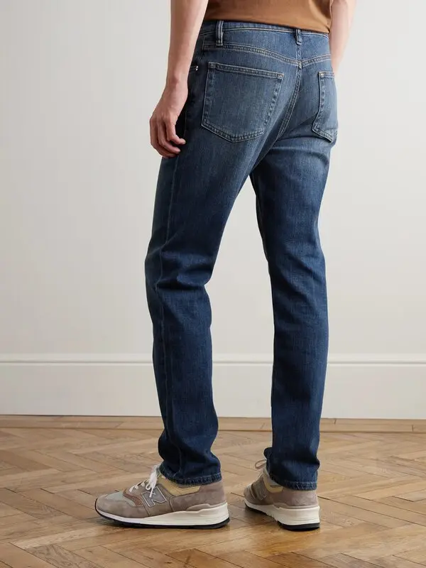 FRAME The Modern Straight-leg Jeans - Blue