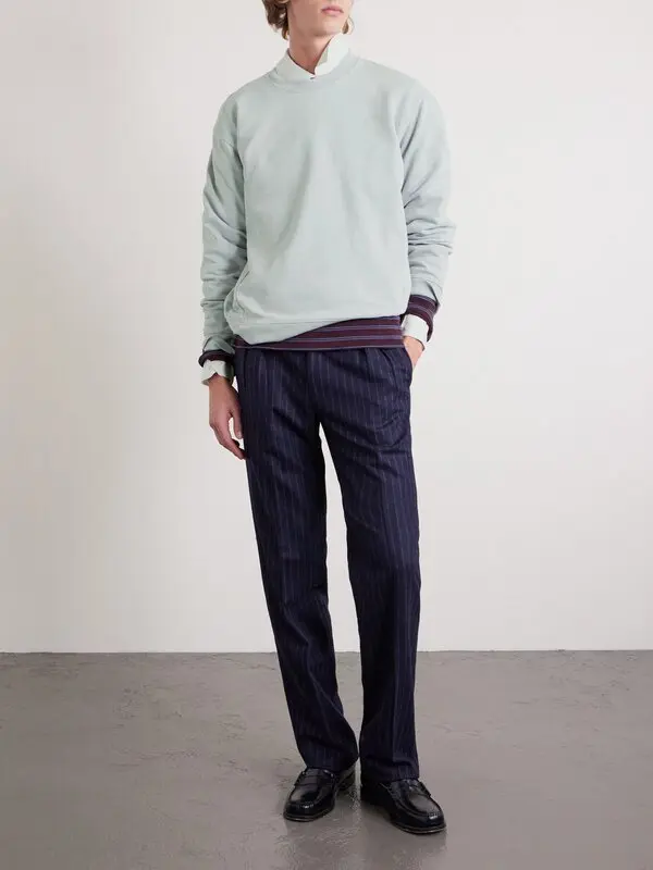 Folk Anniversary Organic Cotton-jersey Sweatshirt