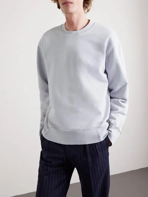 Folk Anniversary Organic Cotton-jersey Sweatshirt