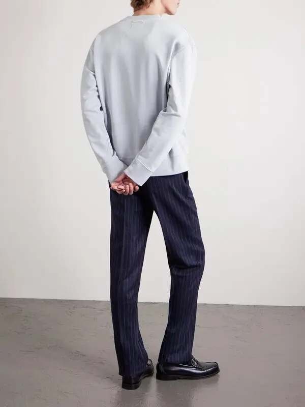 Folk Anniversary Organic Cotton-jersey Sweatshirt