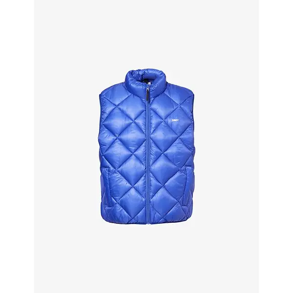 Obey Compass Quilted Nylon Gilet