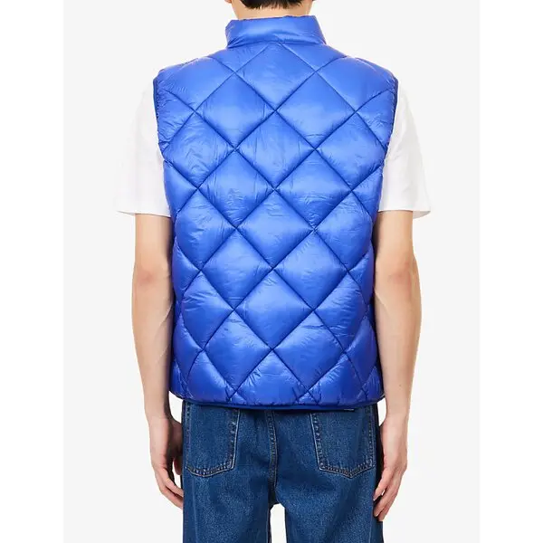 Obey Compass Quilted Nylon Gilet