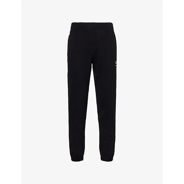 SANDBANKS Logo-patch Elasticated-cuff Cotton Jogging Bottoms