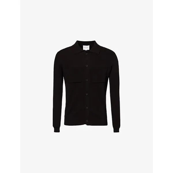 RAITH Elias Ribbed Cotton-knit Cardigan