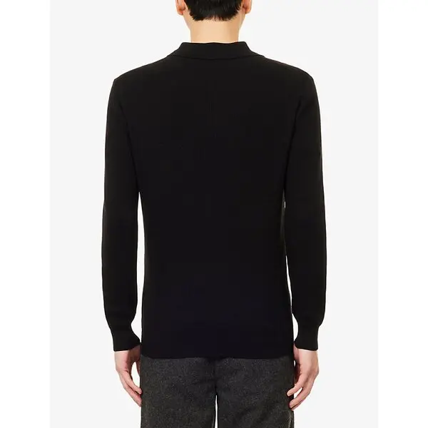 RAITH Elias Ribbed Cotton-knit Cardigan
