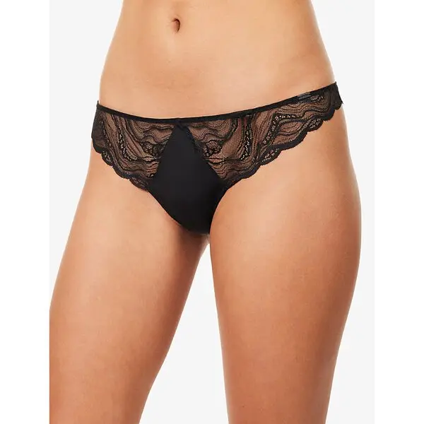 Calvin Klein Sensual Stretch-lace Thong
