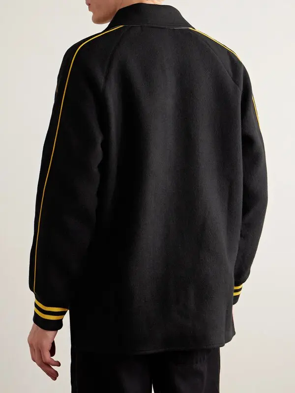 BODE Reversible Logo-appliquéd Jacket - Black
