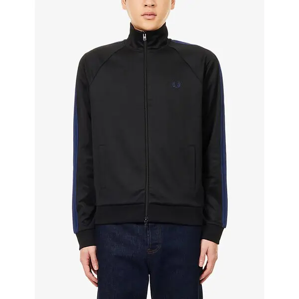 Fred Perry Taped High-neck Woven Track Jacket