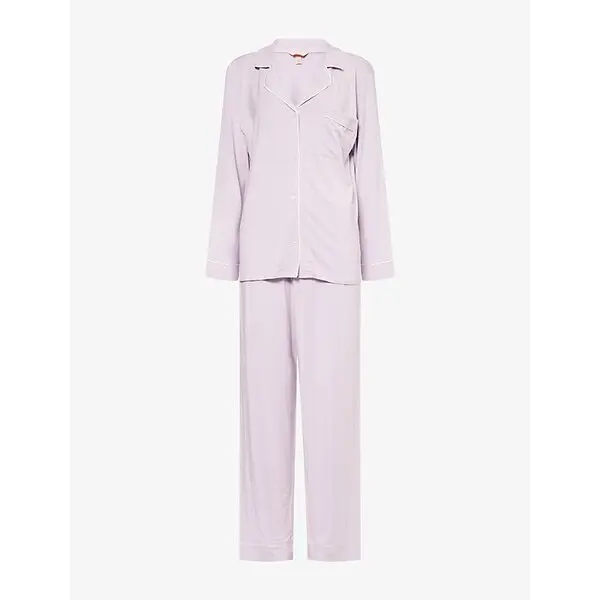Eberjey Gisele Stretch-modal Pyjamas&nbsp - Thistle/ivory